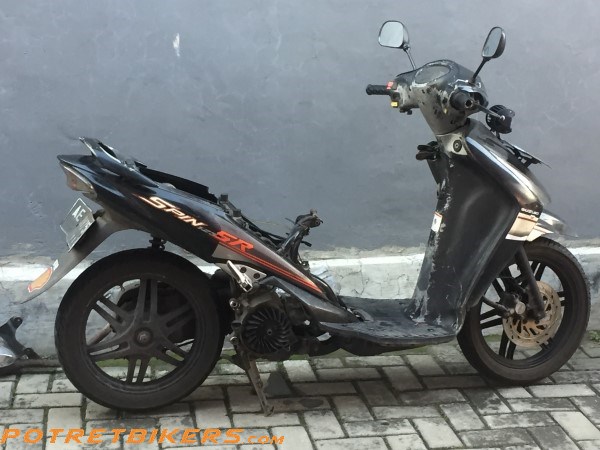 Tips perbaiki kelemahan Knalpot Suzuki Spin 125 yang over berat ...
