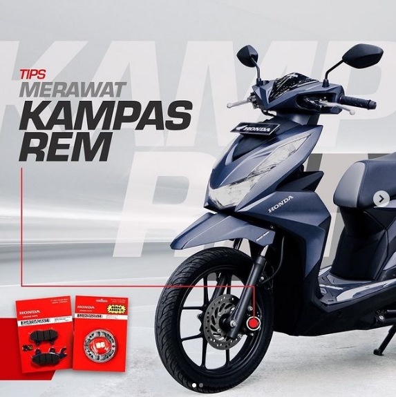Tips Merawat Kampas Rem Motor, begini penjelasan MPM Honda Jatim ...