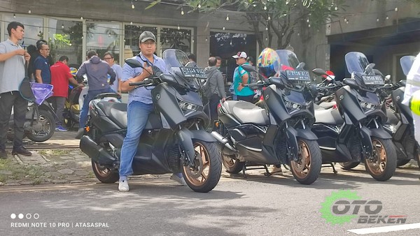 First Ride Impression All New XMAX Connected 2023, paling nyaman untuk ...
