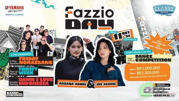 Yamaha Fazzio Day 2024, menawarkan banyak aktivitas lifestyle ...