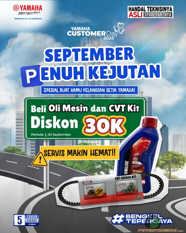 Customer Day Yamaha STSJ 2025: Rayakan dengan Promo September Penuh ...